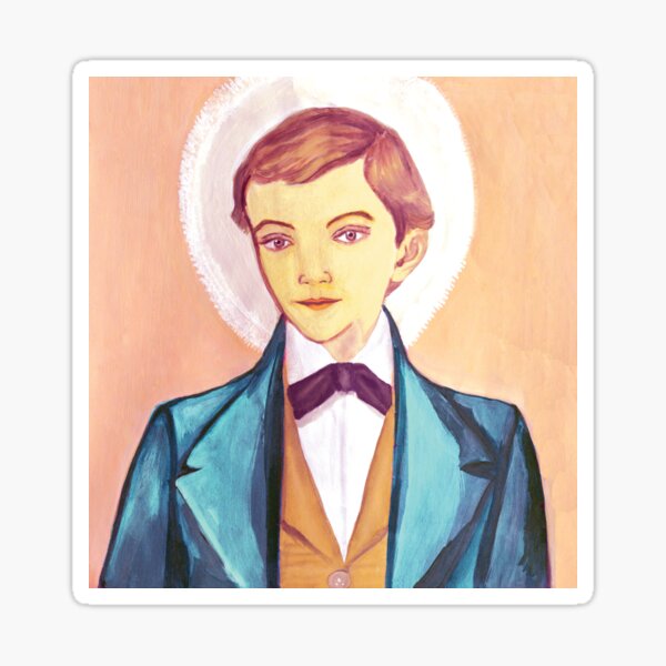 "Saint Dominic Savio 3" Sticker for Sale by tek5-MAJ | Redbubble