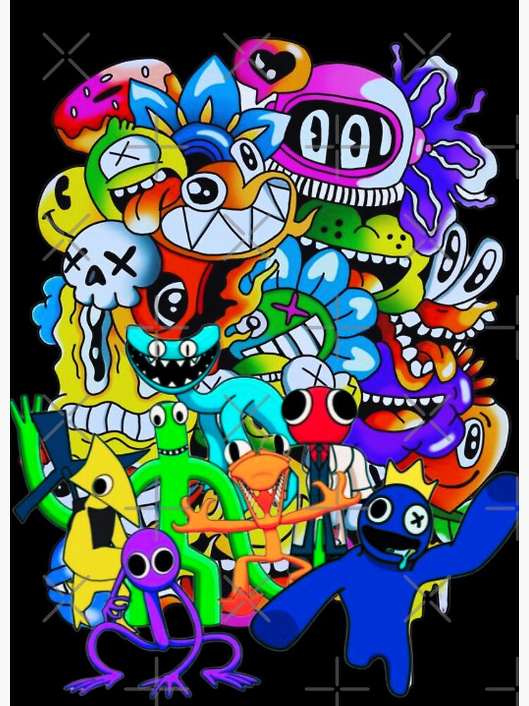 "Rainbow Friends" Art Board Print for Sale by IMBCLK | Redbubble