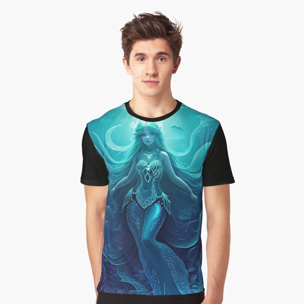 "Goddess Mermaid Fantasy Underworld Fish" Poster for Sale by ...