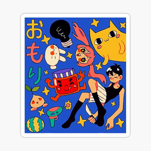 "OMORI poster " Sticker for Sale by BryceVallieres | Redbubble