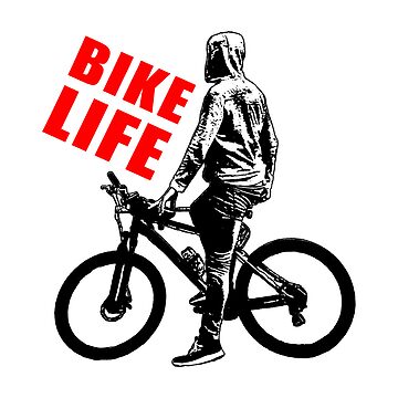 "BikeLife Concept Graphic" Sticker for Sale by DFLC Prints | Redbubble