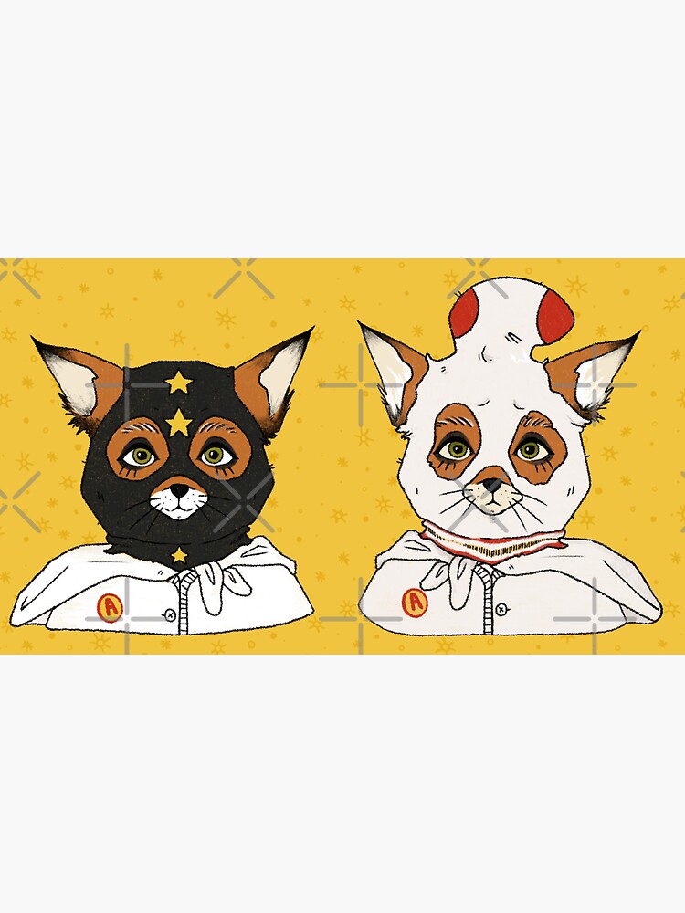 "Ash Fox’s Hats" Sticker for Sale by Zeke Parker | Redbubble