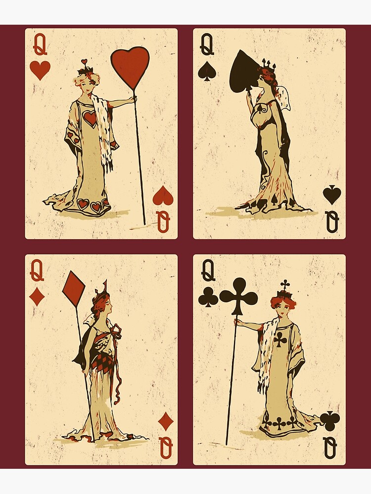 Vintage Playing Cards Vintage Playing Card Print Ace Of Spades