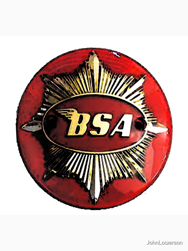 "BSA Motorcycle Logo" T-shirt for Sale by JohnLowerson | Redbubble ...