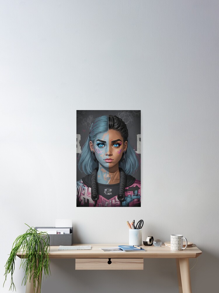 "Stylish Cool Girl" Poster for Sale by imabbasanwar | Redbubble