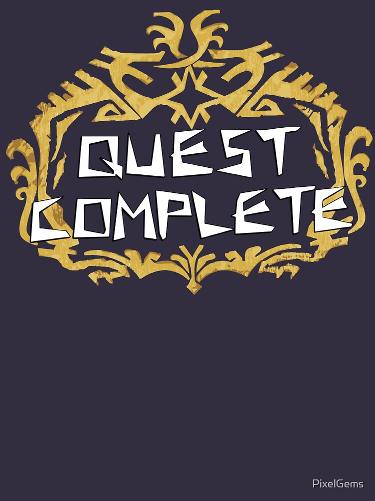 "Monster Hunter World - Quest Complete" T-shirt for Sale by PixelGems ...