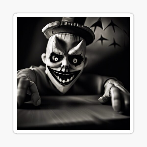 ":EViL JAck iN tHe BoX:" Sticker for Sale by HYsMagasin | Redbubble