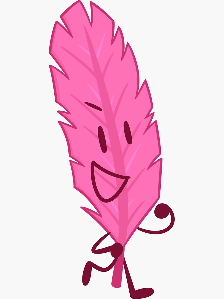 "Feather (Excellent Entities)" Sticker for Sale by PuppyRelp | Redbubble