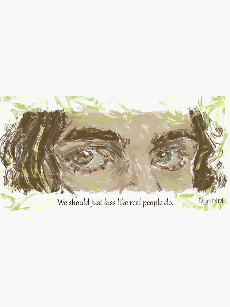 "Like Real People Do - Hozier Song Dark Font" Sticker for Sale by ...