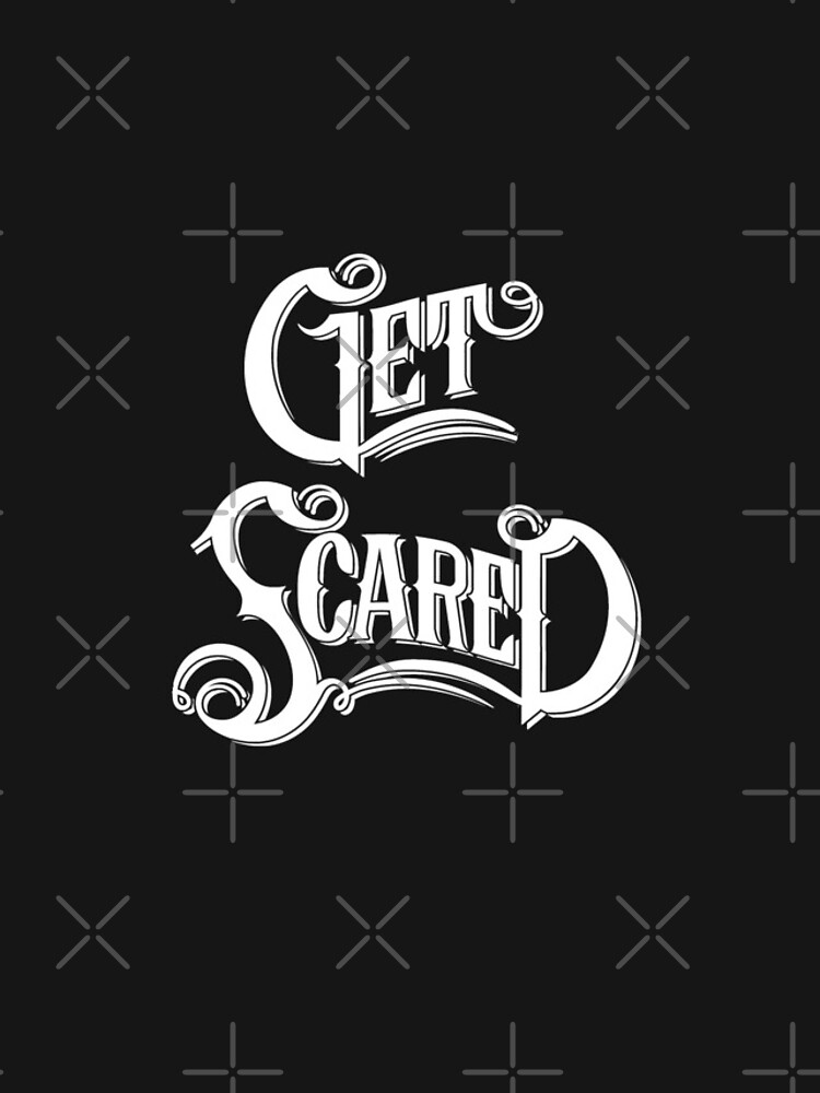 "Get Scared Logo" iPhone Case for Sale by Staarzz | Redbubble
