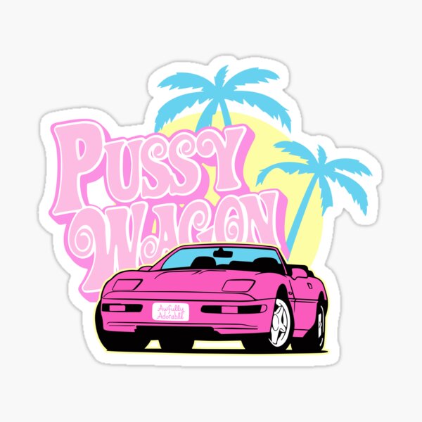 "Riding in Style" Sticker for Sale by Awfully Adorable | Redbubble