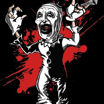 "Terrifier " Sticker for Sale by Matsuuradai | Redbubble