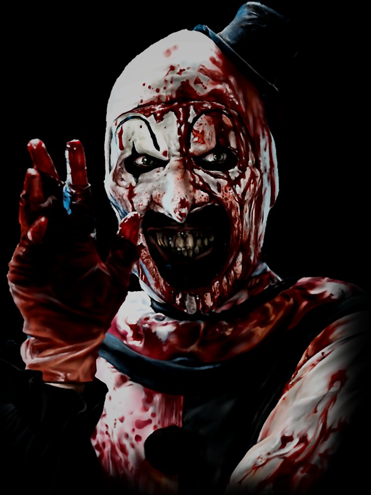 "Terrifier 2 fan art" Kids T-Shirt for Sale by Matsuuradai | Redbubble