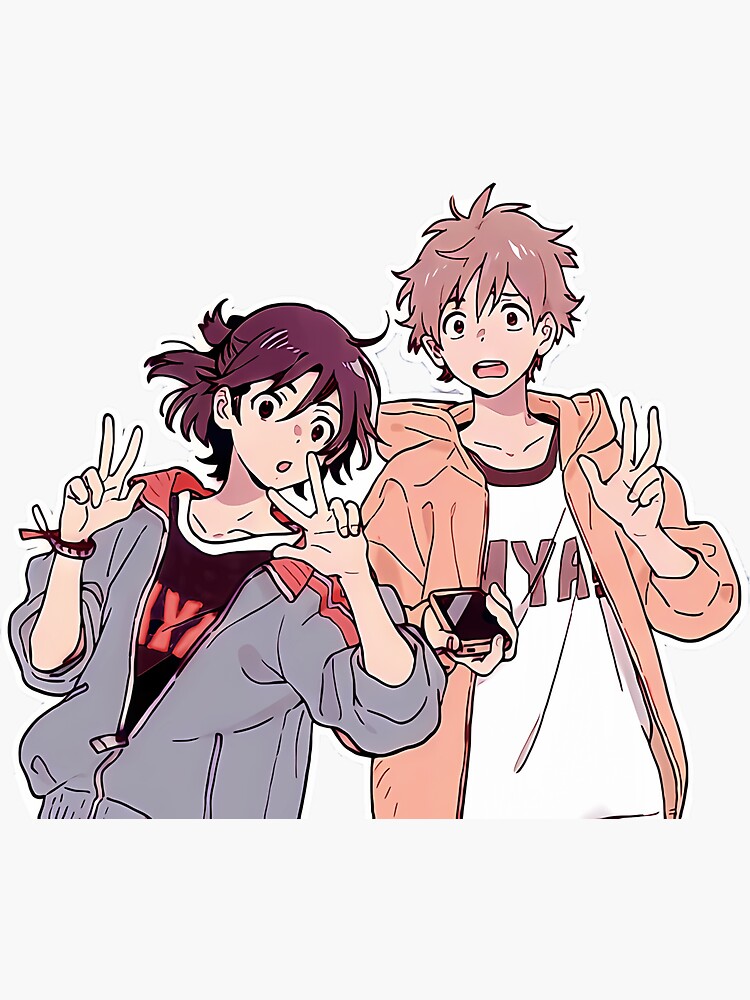 "Seaside Stranger : Shun X Mio" Sticker for Sale by OrganicGainesS ...