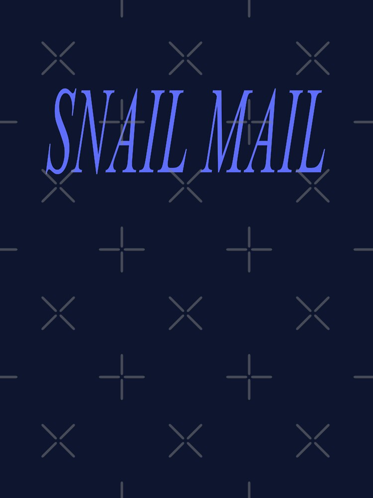 "Snail Mail text logo" Classic T-Shirt for Sale by summersOVER | Redbubble
