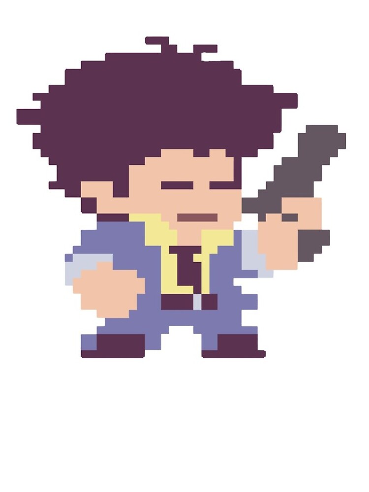 "Mini Spike Cowboy Bebop Pixel Art" iPhone Case for Sale by ...
