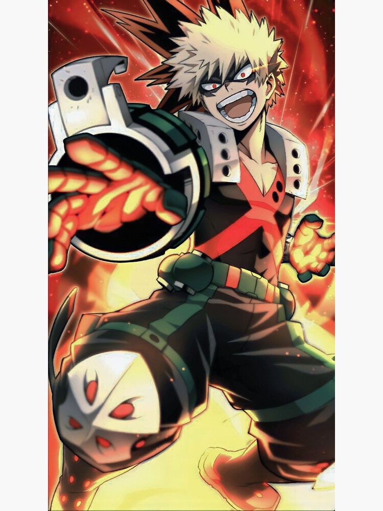 "Bakugo " Sticker for Sale by Yoichii | Redbubble
