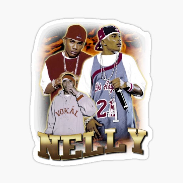 "Nelly " Sticker for Sale by MyrickBridgette | Redbubble