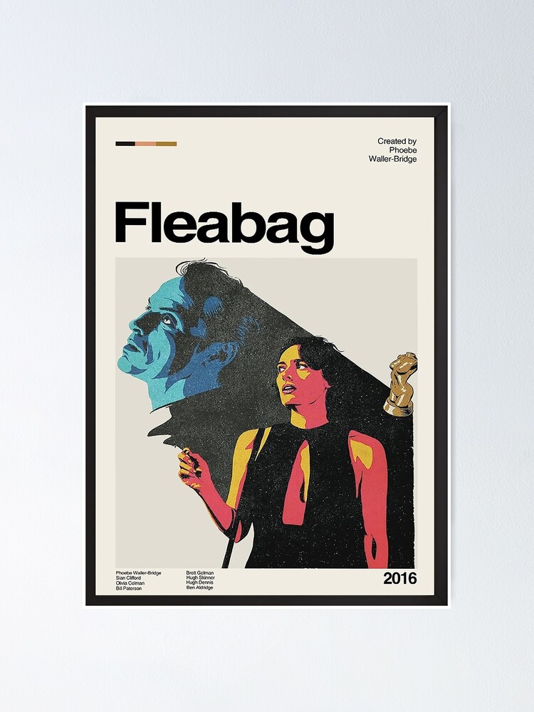 "Fleabag Retro Poster" Poster for Sale by JennieDeEr | Redbubble