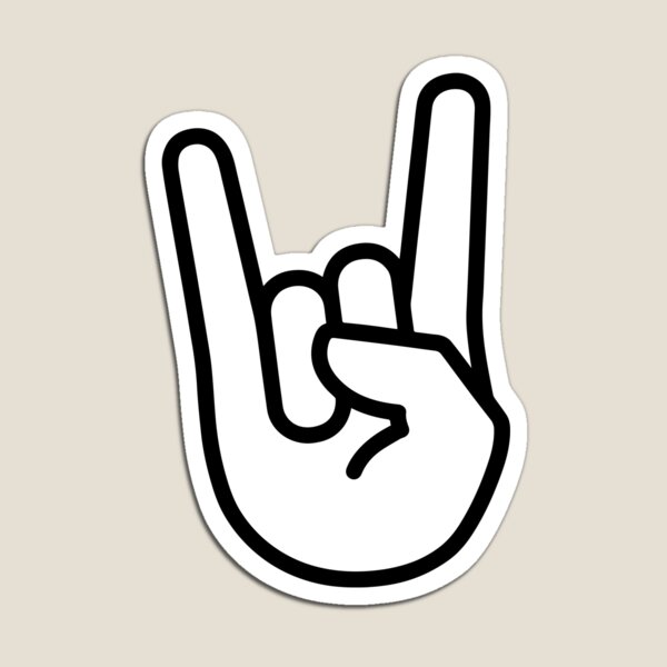 Rock Out Hand Sign Gifts & Merchandise | Redbubble
