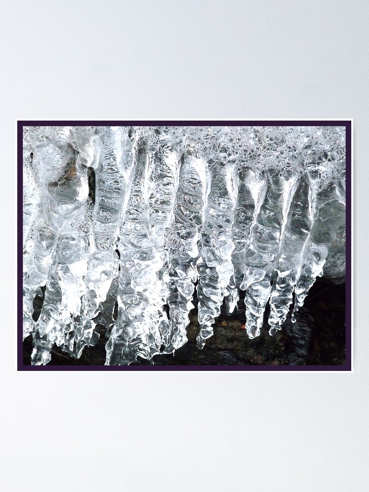 "Ice Age - Ice Curtain" Poster by HELUA | Redbubble