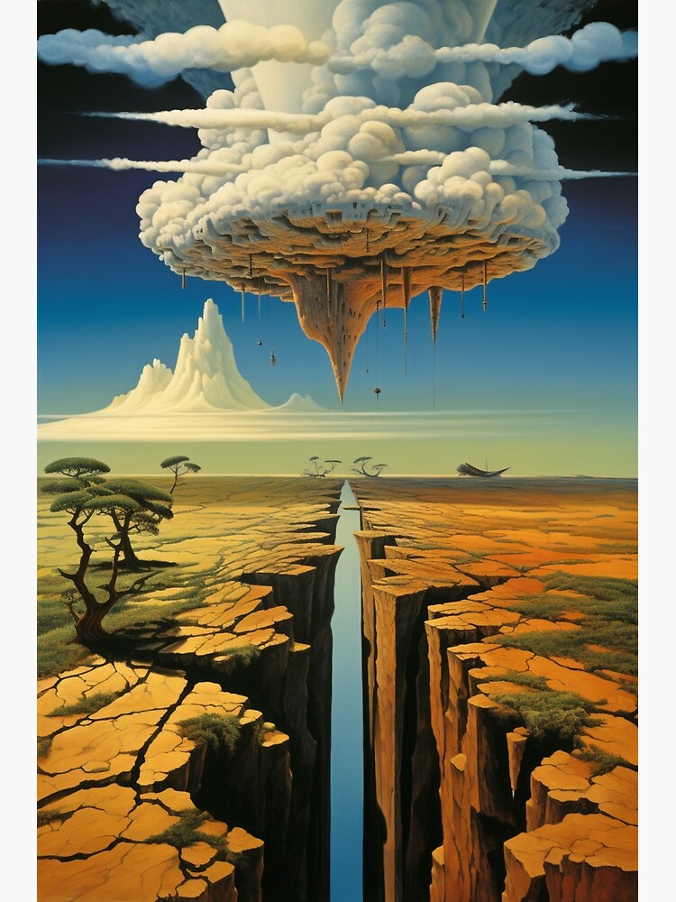 "Salvador Dali Landscape Poster, House Dali Poster, Salvador dali ...