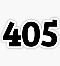 405 Stickers | Redbubble