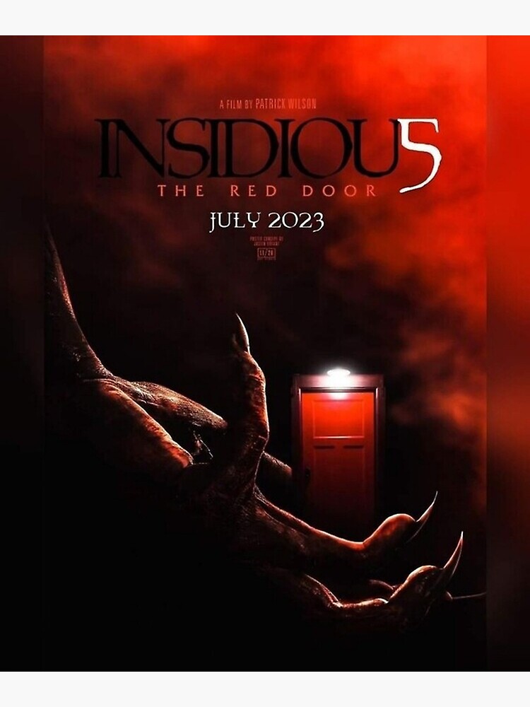 "Insidious the red door" Art Print for Sale by deleonrabeen | Redbubble