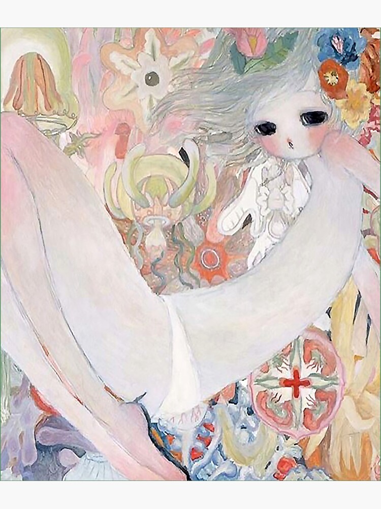 "Deep superflat Manga dreaming " Poster for Sale by HillaryMarston | Redbubble