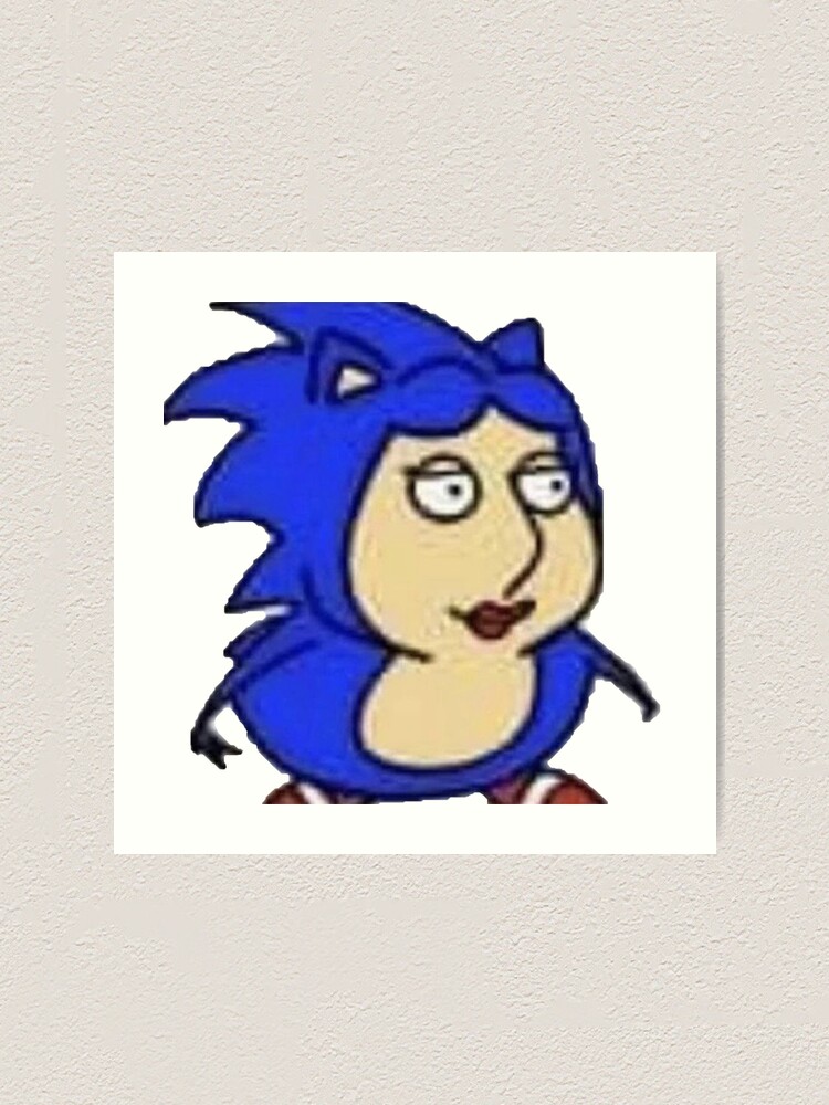 "sonic cursed" Art Print for Sale by goon-street | Redbubble