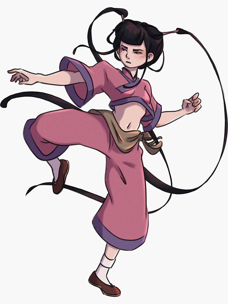 "Hua from Shaolin Wuzang" Sticker for Sale by Manao1 | Redbubble