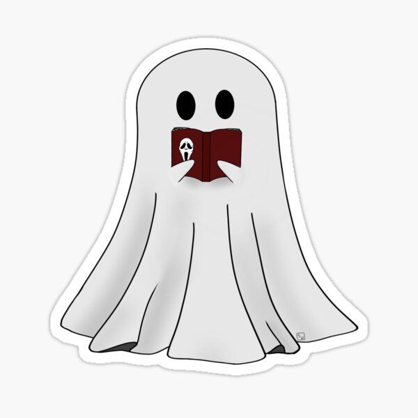 "horror ghostie" Sticker for Sale by shadednashh | Redbubble