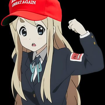 "Anime Girls For Trump Waifu MEME" Sticker for Sale by ArtStorecarey ...