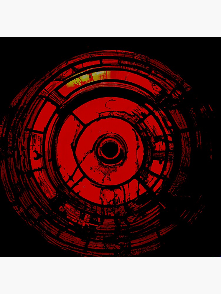 "Broken Hal 9000" Sticker for Sale by Paranoid Android | Redbubble