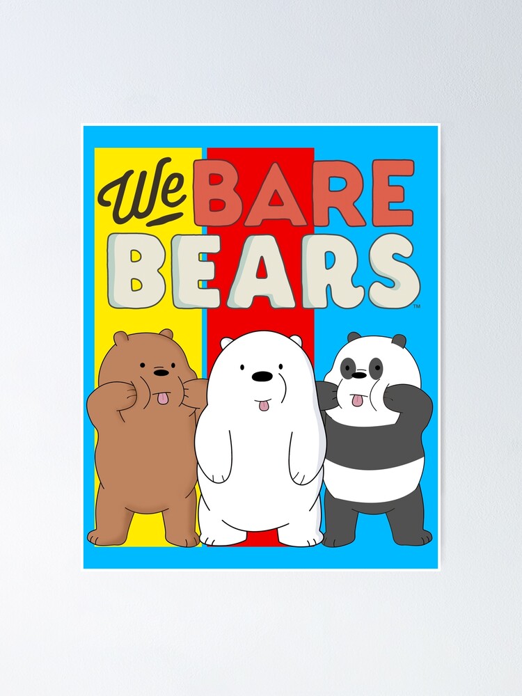 "We Bare Bears Panels " Poster for Sale by karamram | Redbubble