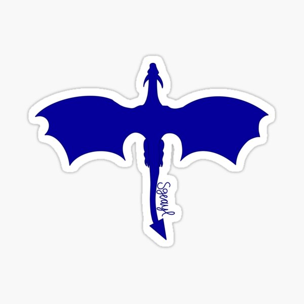 "Fourth Wing - Sgaeyl" Sticker for Sale by alybarrett | Redbubble