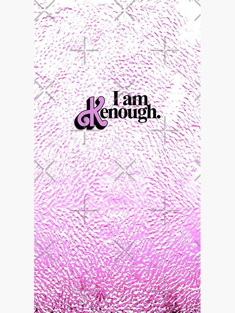 "Barbie movie 2023 Ryan Gosling i am kenough" Poster for Sale by ...
