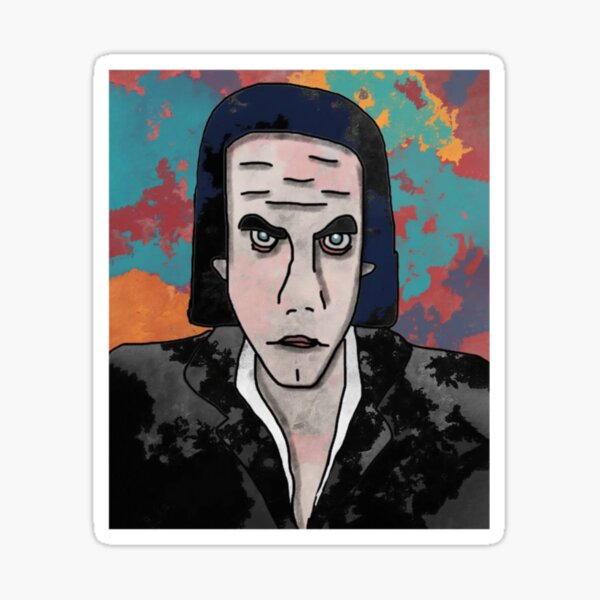 "Nick Cave and the Bad Seeds " Sticker for Sale by tytustilton | Redbubble