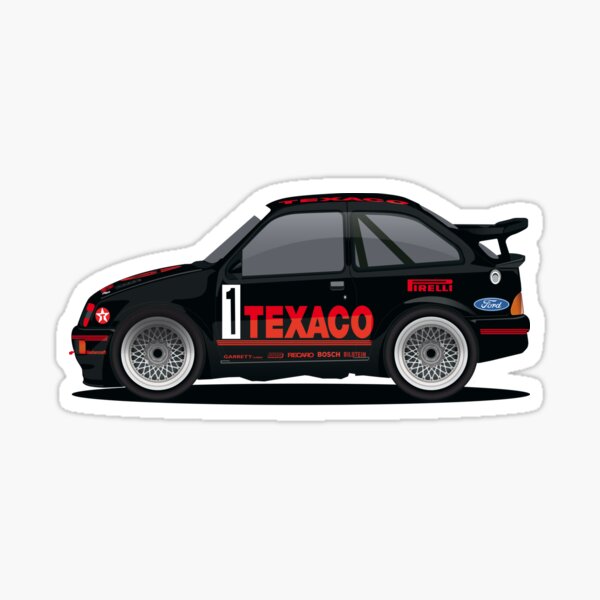 Ford Sierra Cosworth Stickers | Redbubble