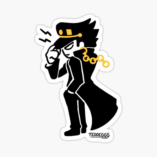 "TINY JOTARO" Sticker for Sale by Theodore G | Redbubble
