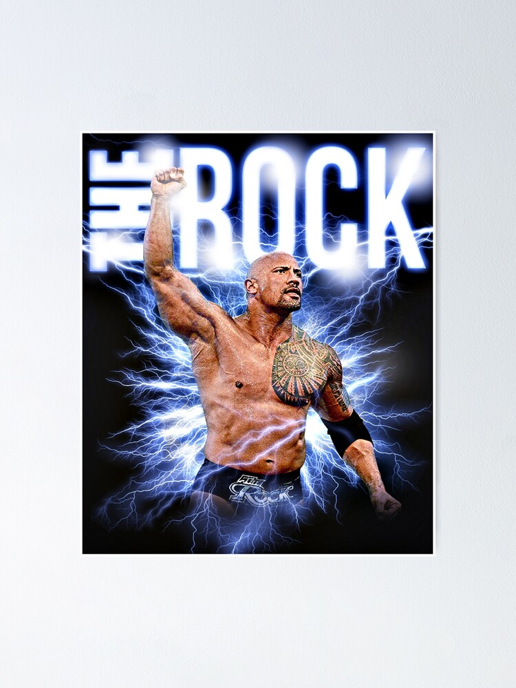 "Dwayne Johnson" Poster for Sale by Brodyagaz | Redbubble