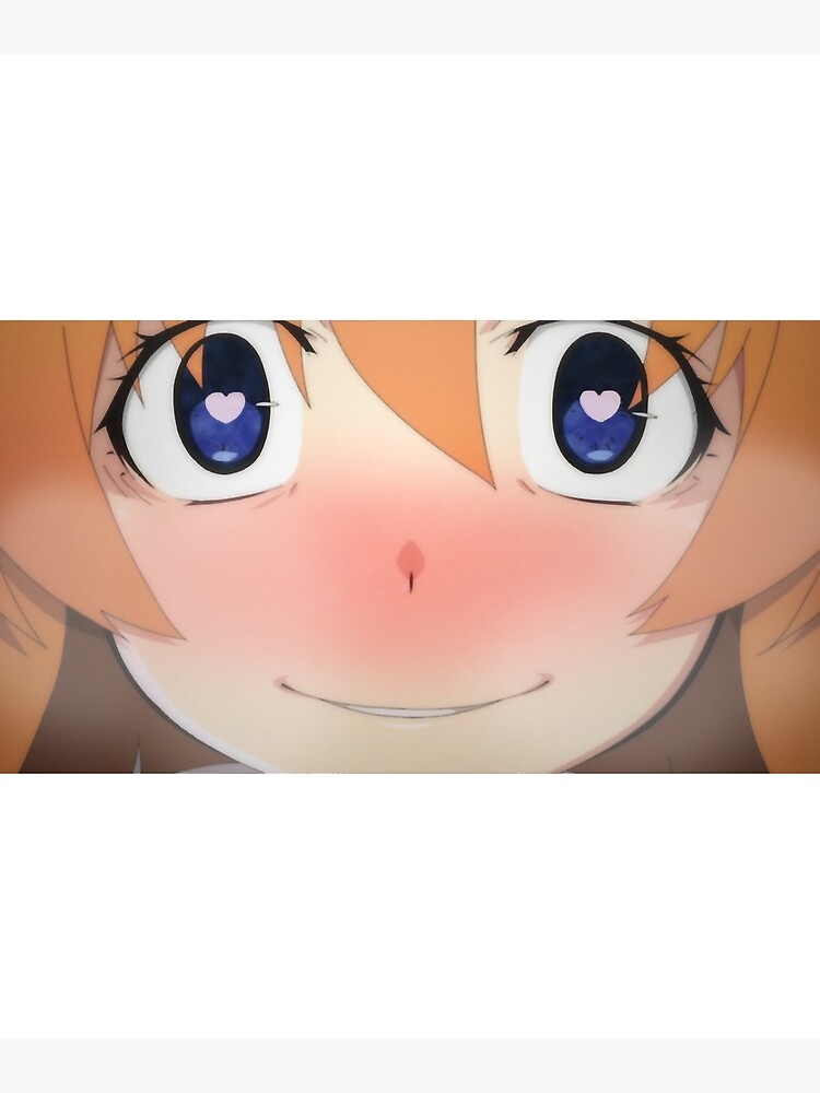 "Higurashi no Naku Koro ni When They Cry Rena Ryugu blush" Poster for ...