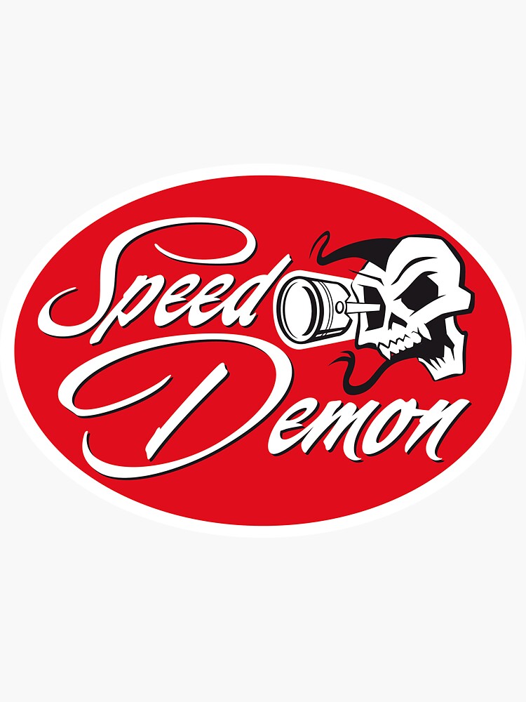 "Speed Demon" Stickerundefined by High-Co-UK | Redbubble