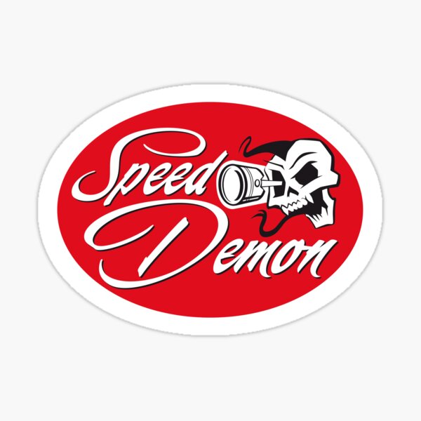 "Speed Demon" Stickerundefined by High-Co-UK | Redbubble