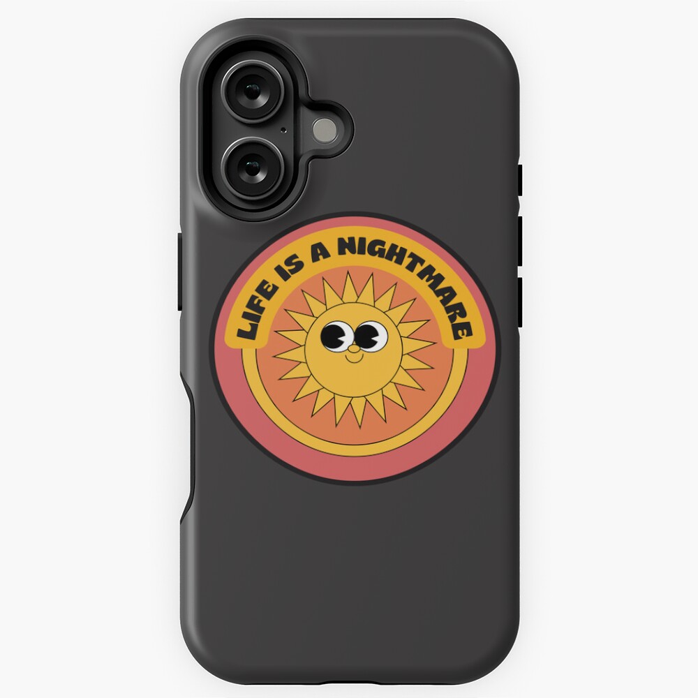"intrusive thoughts" Sticker for Sale by Maybe it will be okay | Redbubble