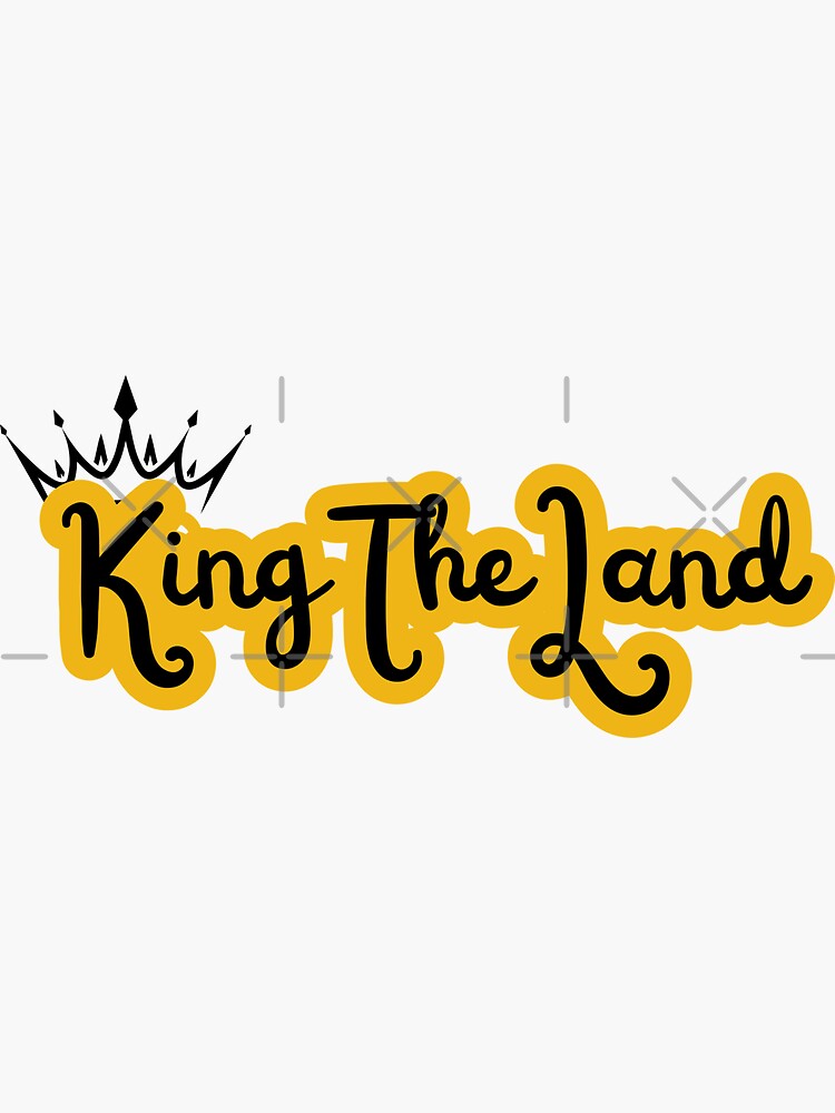 "King the Land" Sticker for Sale by selvashop | Redbubble