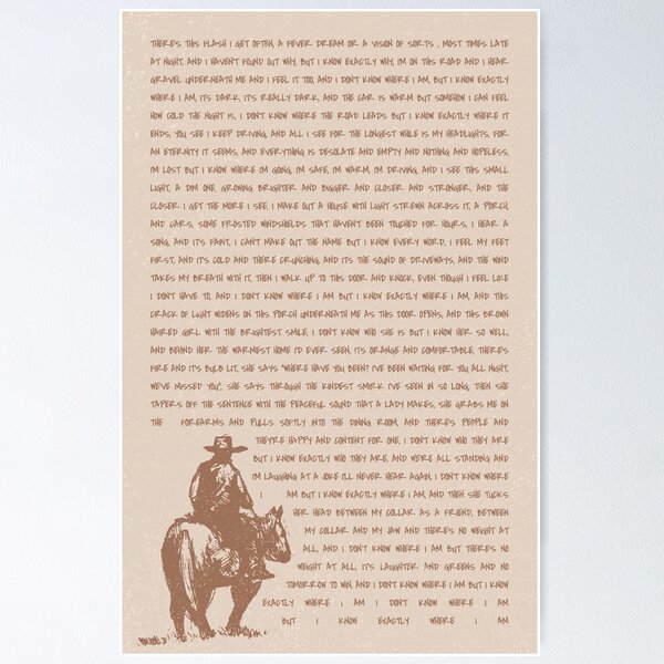 "Western Poster" Poster for Sale by livvytorok | Redbubble