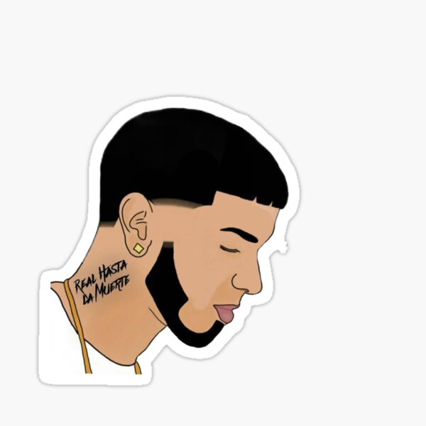 Pegatina con la obra «Anuel aa» de baddiecloset1 | Redbubble