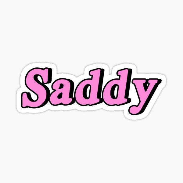 "Saddy" Sticker for Sale by stuffiwear | Redbubble