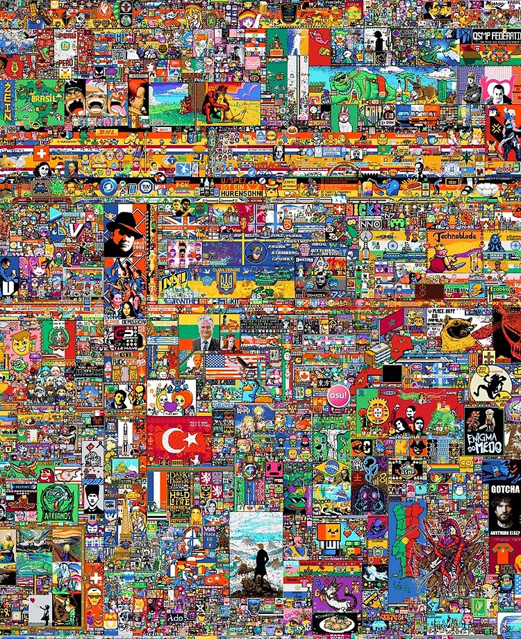 "Reddit Place 2023 Merch, Reddit r/place 2023, r/place 20223, r/place ...